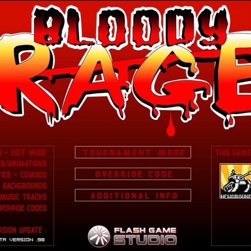 Stream Bloody Rage Main Menu by untm0 | Listen online for free on ...