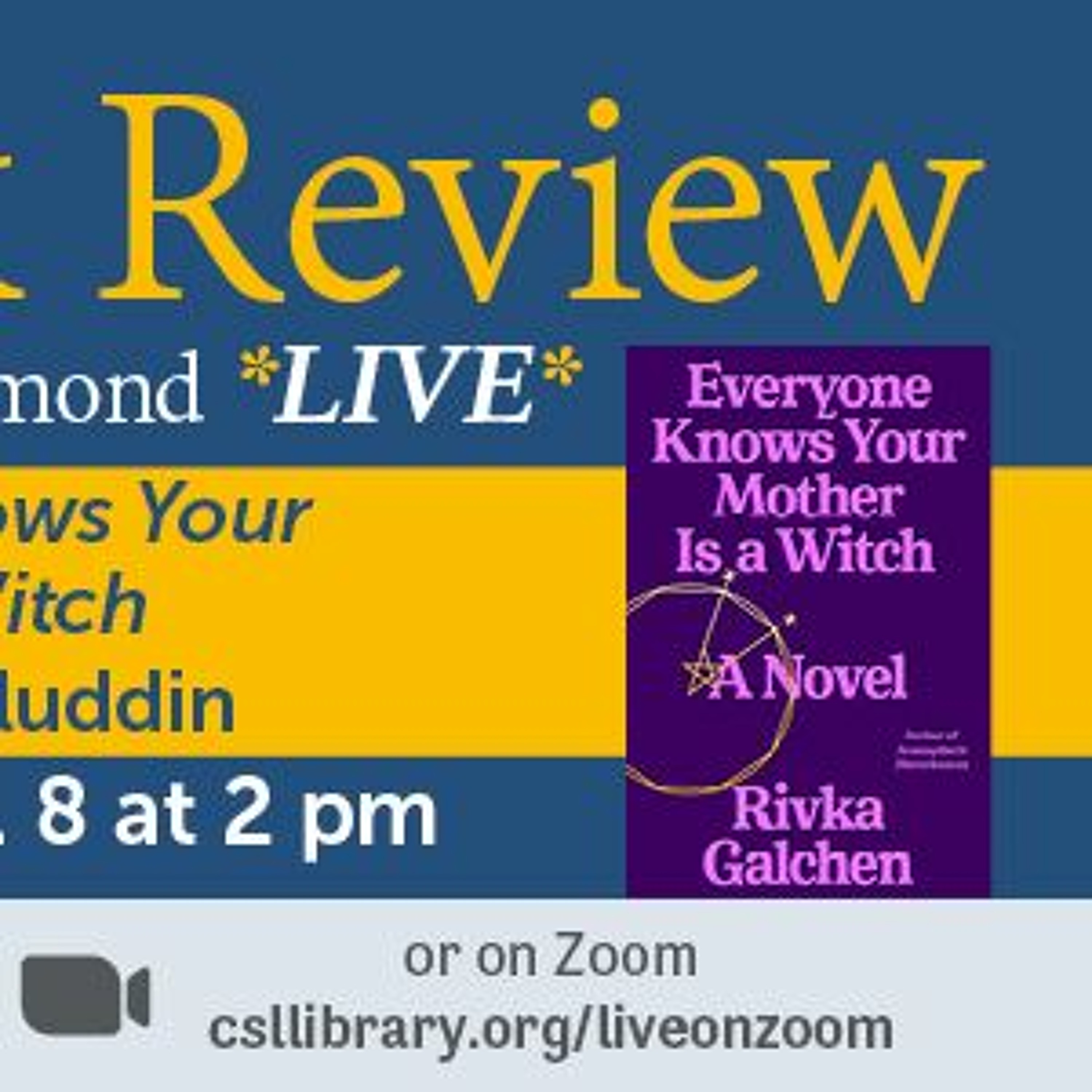 # 407 Book Review with Kathy Diamond: Everyone Knows Your Mother Is a ...