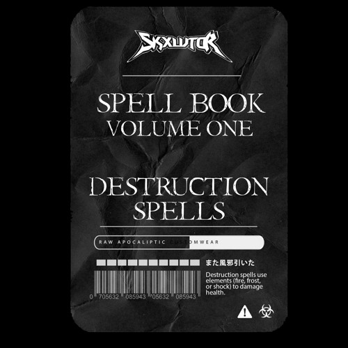SKXLVTOR - SPELL BOOK VOLUME 1: DESTRUCTION SPELLS 2021-08-28