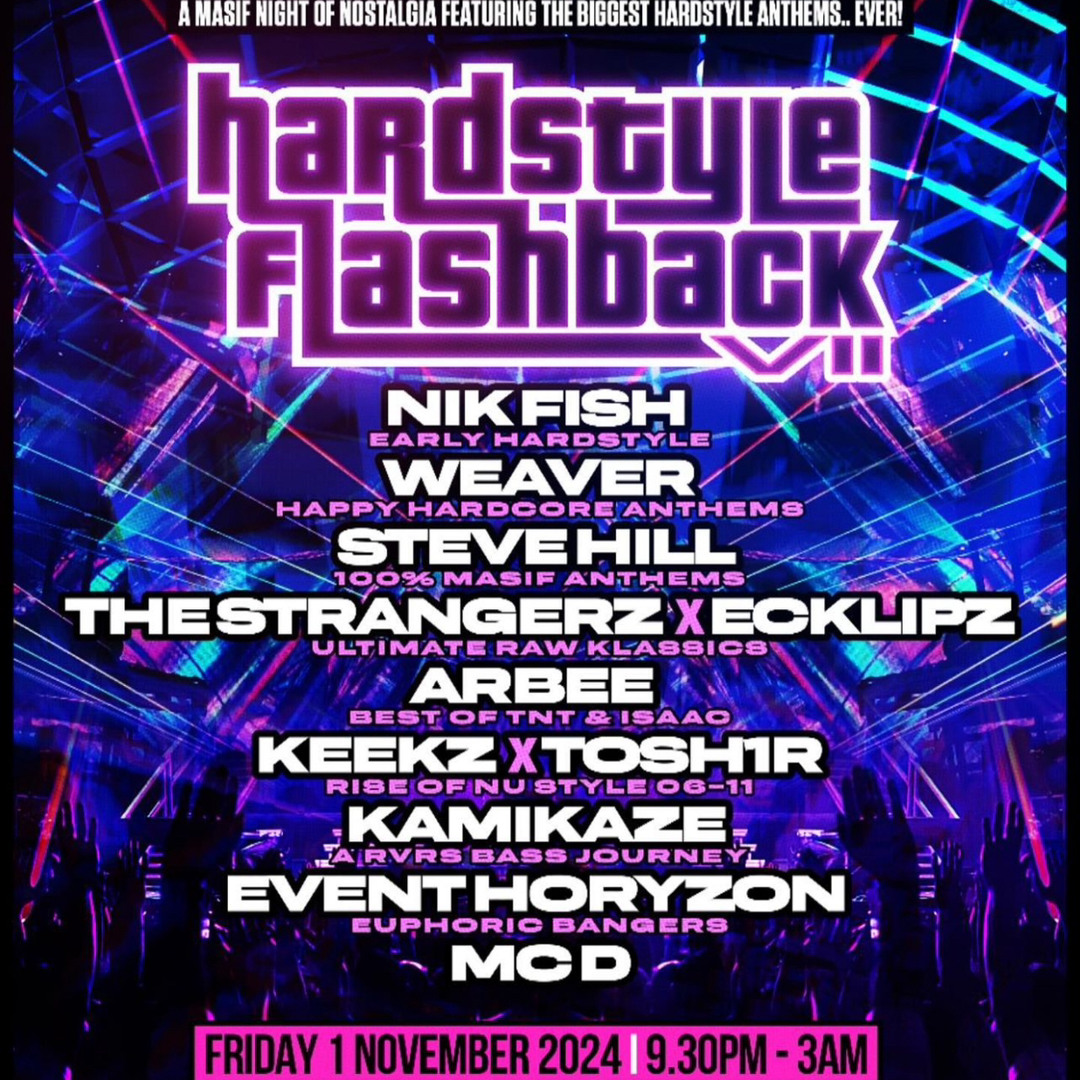 Stream Nik Fish Live @ HARDSTYLE FLASHBACK 1.11.24 @Masif @ Space ...