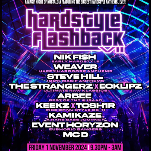 Stream Nik Fish Live @ HARDSTYLE FLASHBACK 1.11.24 @Masif @ Space ...