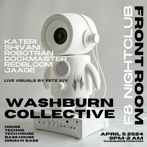 Stream RoboTran | WASHBURN COLLECTIVE @ F8 Nightclub | 04.05.2024 | Techno Mix by Washburn ...