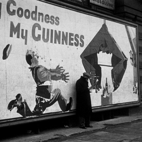 Stream episode Guinness Advert, 1949. Photo by Bert Hardy/Picture Post ...