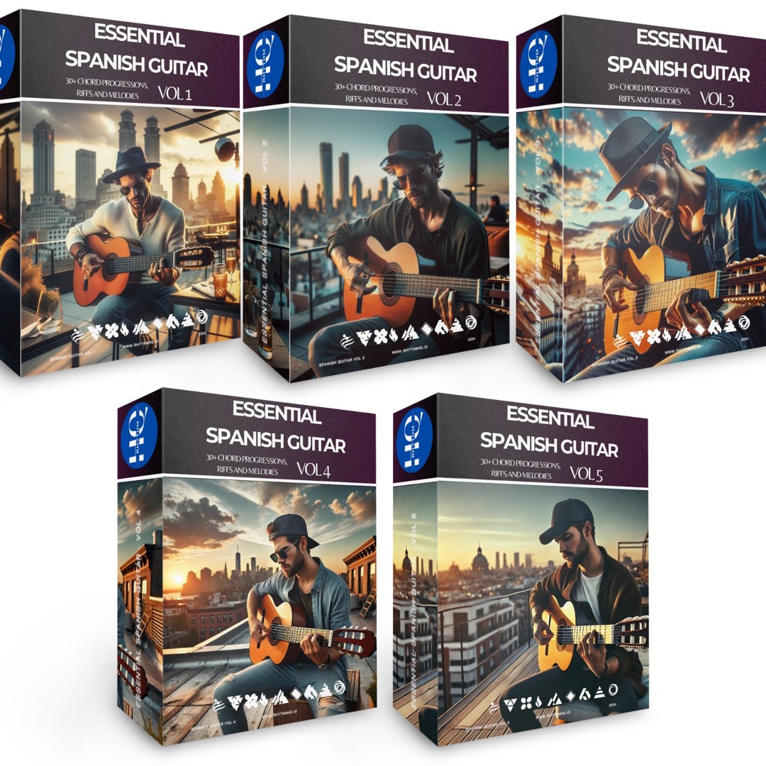 Stream Rhythm HQ | Listen to Spanish Guitar Vol 1-5 Bundle playlist ...