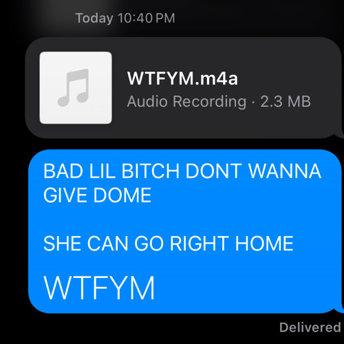 Stream WTFYM by SN | Listen online for free on SoundCloud