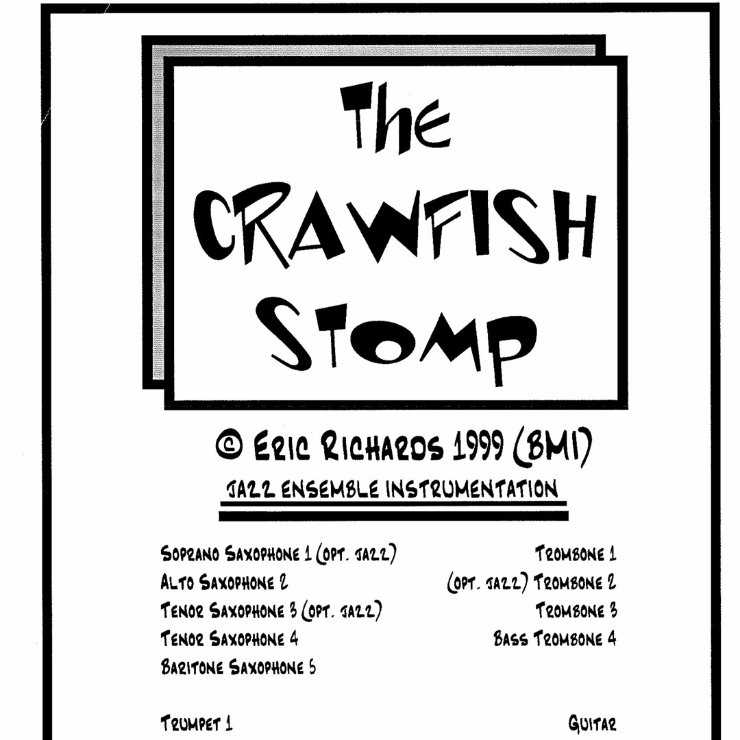 Stream THE CRAWFISH STOMP (Eric Richards) - BIG BAND by Eric Richards ...