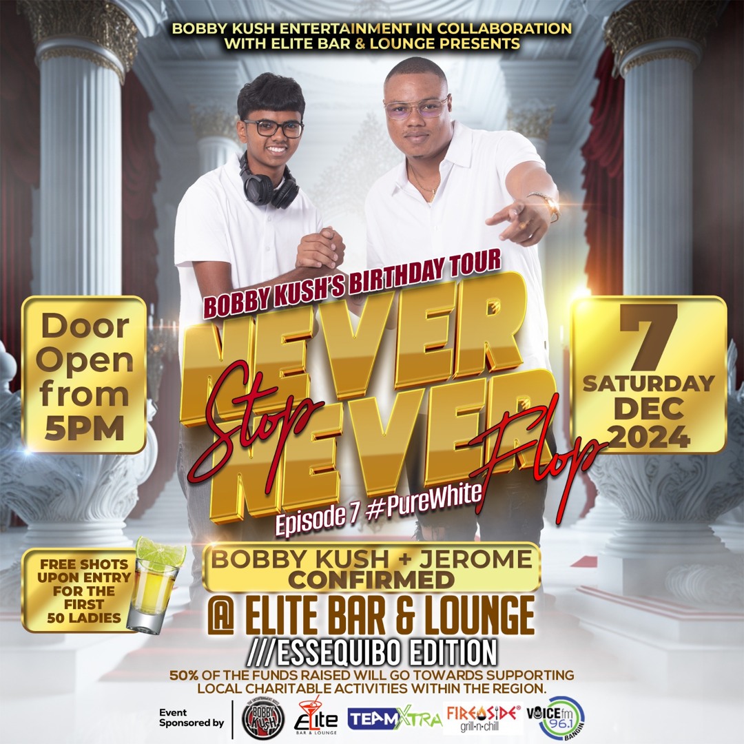 Stream BOBBY KUSH & JEROME @BOBBY KUSH BIRTHDAY PARTY NSNF IN ESSEQUIBO ...
