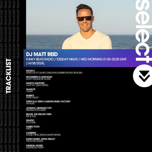 DJ Matt Reid - Funky Beatz Radio 2024-08-14