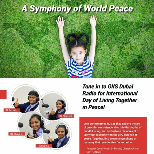 Stream GIIS Radio on the International Day of Living Together in Peace ...