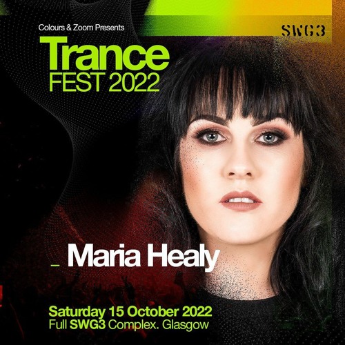 Maria Healy @ Trancefest, SWG3 Studio Warehouse Glasgow, United Kingdom ...