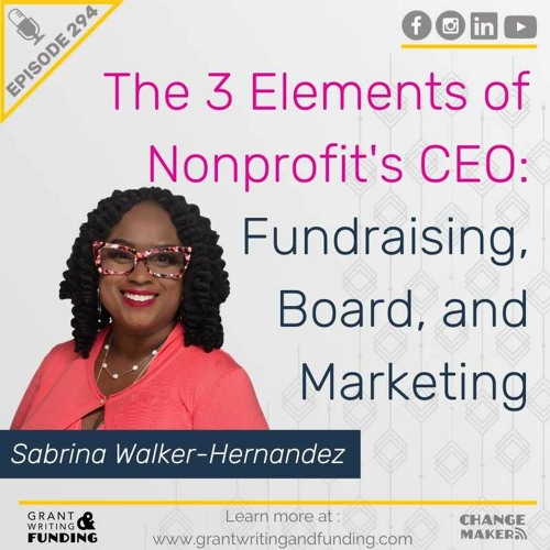 Stream episode Ep.294: The 3 Elements of Nonprofit's CEO: Fundraising ...
