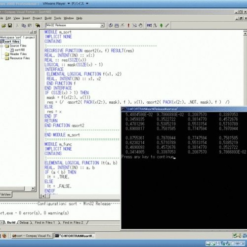 Stream Compaq Visual Fortran 66 Array Visualizer 16 =LINK= from Rachel ...