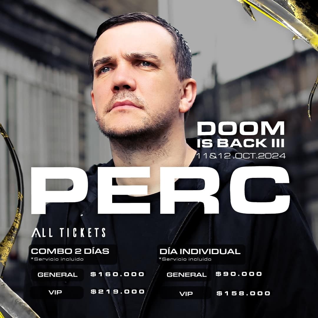 Listen to Perc - Doom, Bogota by Perc in TOF 2025 - Rood playlist ...