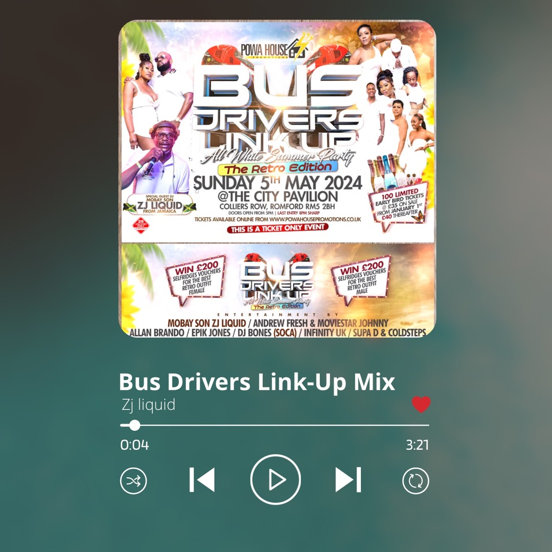 Stream BUS DRIVERS LINK UP 2024 PROMO MIX BY ZJ LIQUID by ZJ Liquid ...