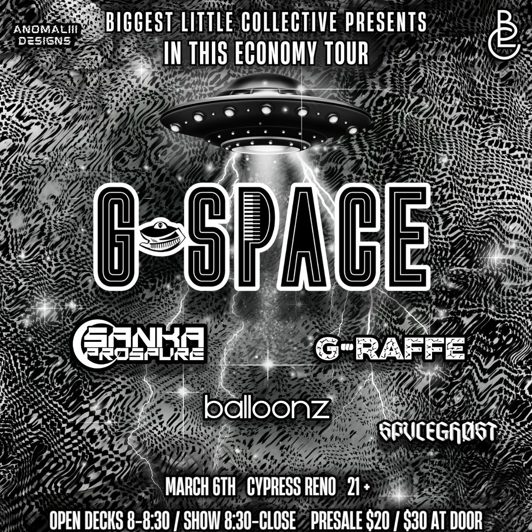 Stream Biggest Little Collective Presents G-Space: G-Raffe live mix by ...