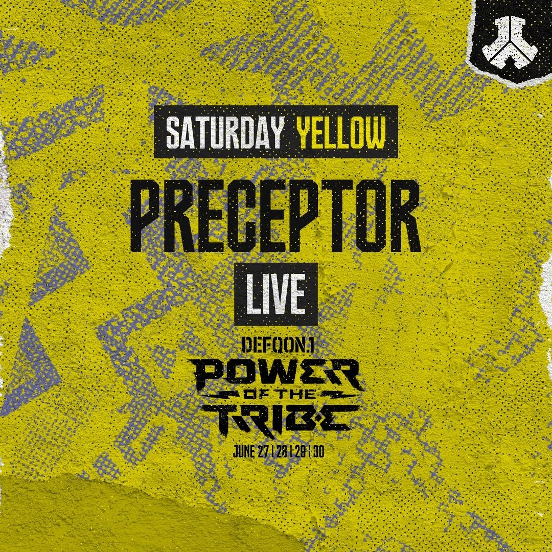 Stream Preceptor Live | YELLOW | Saturday | Defqon.1 2024 by Defqon.1 ...