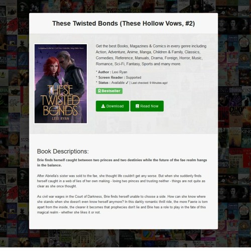 Stream [PDF] These Twisted Bonds (These Hollow Vows #2) by Lexi Ryan ...