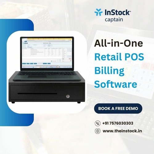 Stream All-in-One Point of Sale Billing Software for Retail Shop by InStock | Listen online for ...