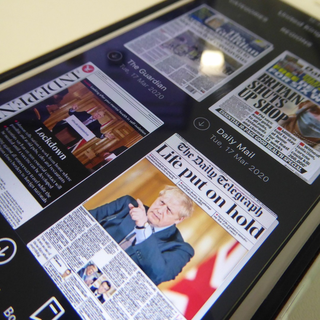 Stream How to use PressReader by EDLC Libraries | Listen online for ...