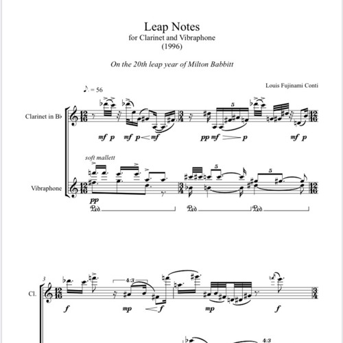 Stream Leap Notes by Louis Fujinami Conti | Listen online for free on ...