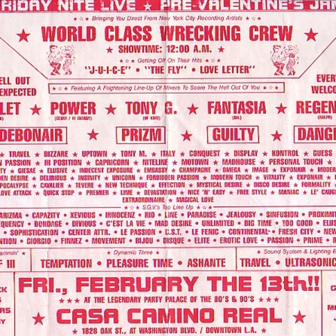 Stream DJ Lou 80's Freestyle Flashback Mix (AM1580 KDAY High Energy ...