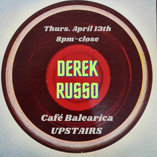Stream Cafe Balearica 4/13/23 part two by Derek Russo | Listen online ...