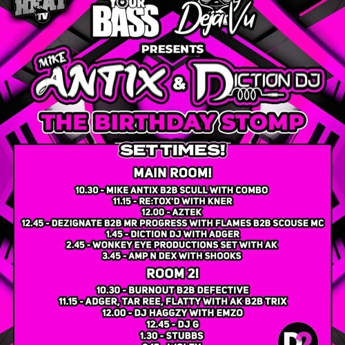 Stream Dj Gee @ Off Your Bass & DejaVu by Off Your Bass Events | Listen ...