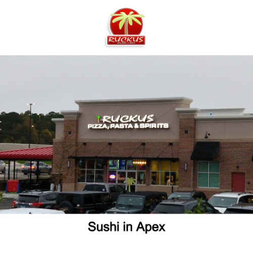 Stream episode Sushi in Apex by Ruckus Pizza, Pasta, and Spirits ...