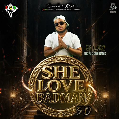 Stream DJ LARNI LIVE @ LAWLESS RAS SHE LOVE BADMAN DEC 2025 by DJ Larni ...
