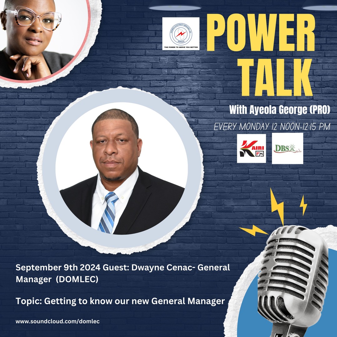 Stream DOMLEC Power Talk 20240909 Dwayne Cenac General Manager ...