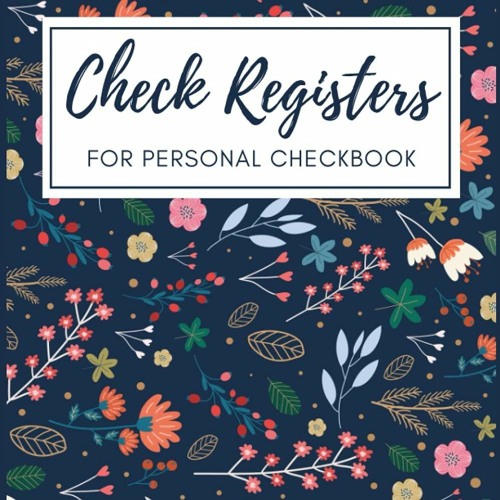 Stream Download Check Registers for Personal Checkbook: Checking ...