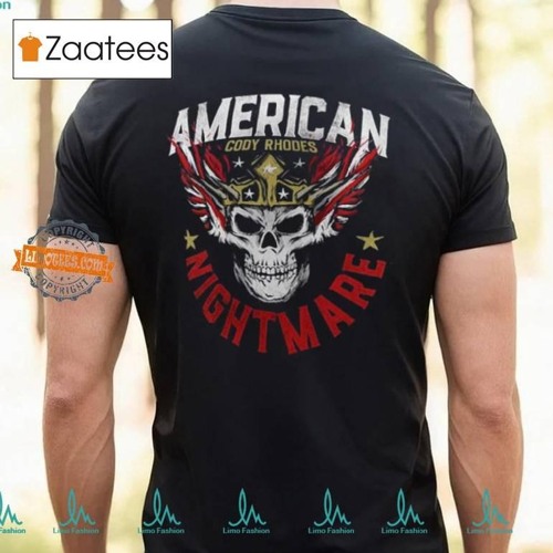 Stream Cody Rhodes Crowned Skull Americana T Shirt by Hot Trending ...