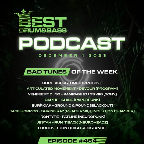 Bad Syntax & Toronto Is Broken - Best Drums & Bass Podcast 464 2023-12-01 Bad Syntax & Toronto Is Broken - Best Drums & Bass Podcast 464 2023-12-01
