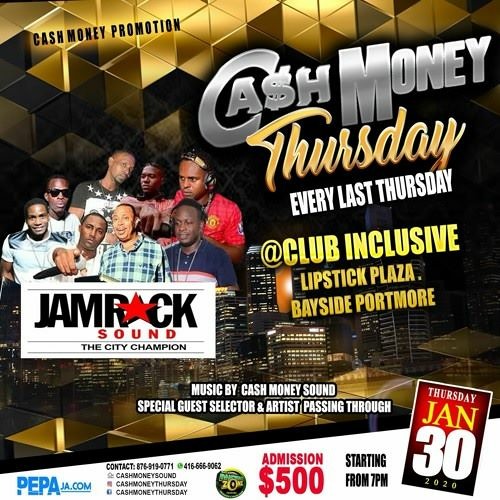 Stream Jam Rock/Silver Finger/Cash Money 1/20 (Cash Money Thursdays) by ...