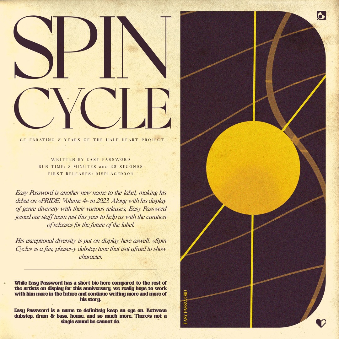 Stream Easy Password - Spin Cycle by The Half Heart Project | Listen ...