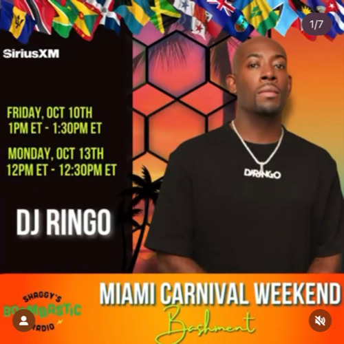 Stream Shaggy Sirius XM Miami Carnival Weekend Mix Part 1 (Oct 2025) by ...