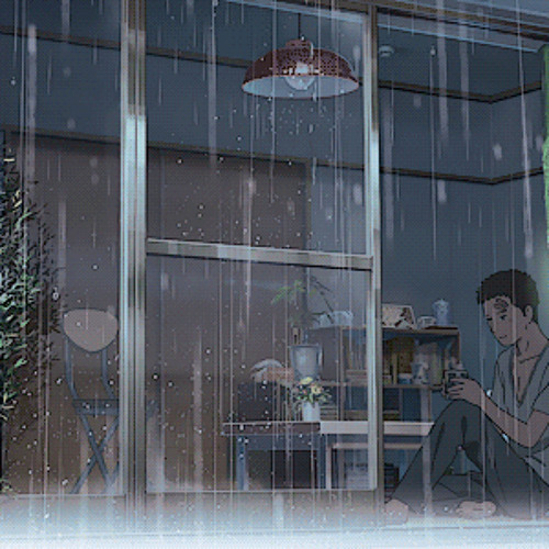 Stream Hisohkah - School Rooftop (intro)(slowed with rain) [1 hour loop ...