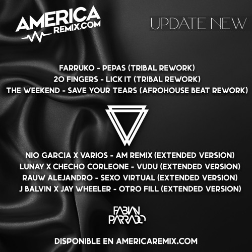 Stream Pepas - Farruko - Tribal Rework By Fabian Parrado DJ - 130 Bpm ...