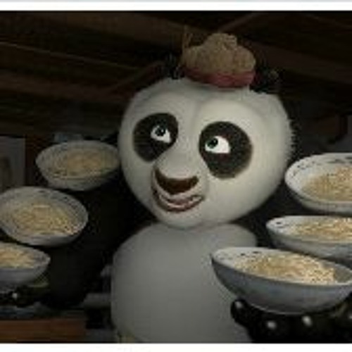 Kung Fu Panda Eating