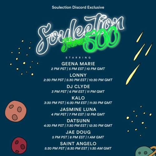 Stream (SOUL)YFANS | Listen to Soulection Show #500 Discord Celebration ...
