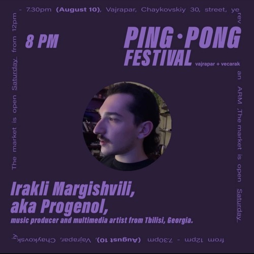 Stream Progenol @ DiG Store Yerevan x Radio Fantasia 10 - 08 - 2024 by ...