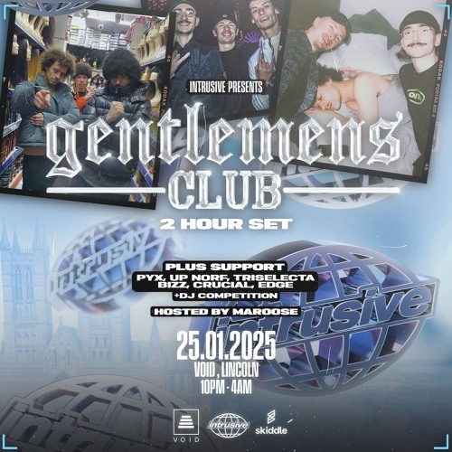 Stream Intrusive Dj Comp with Gentlemans Club (Kinected) by Kinected ...