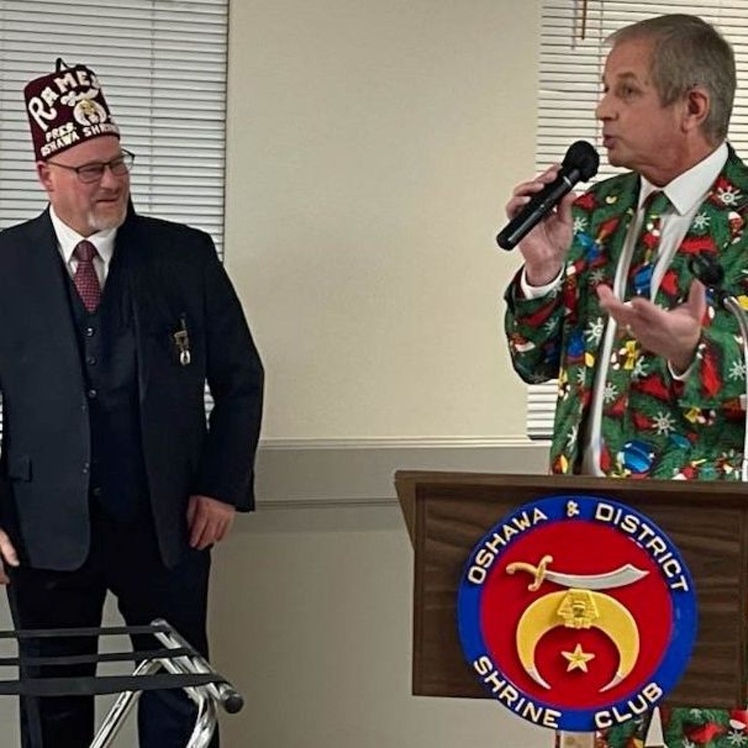 Stream Look what Terry Johnston wore as a Guest Speaker at the Shrine ...