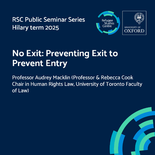 Stream episode No Exit: Preventing Exit to Prevent Entry by Refugee ...