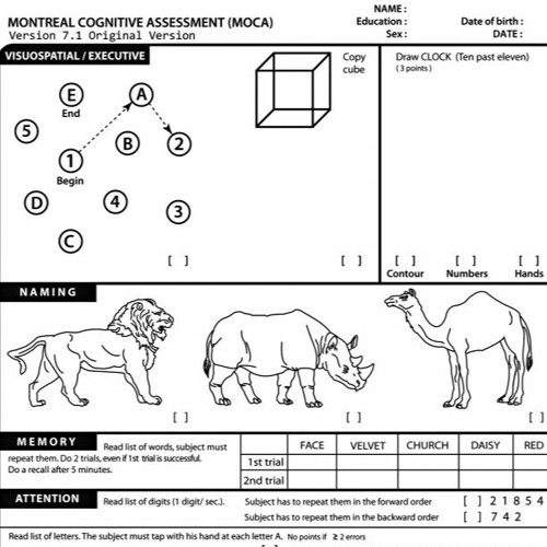 Stream Montreal Cognitive Assessment by The Mar-a-Lago Mixer | Listen ...