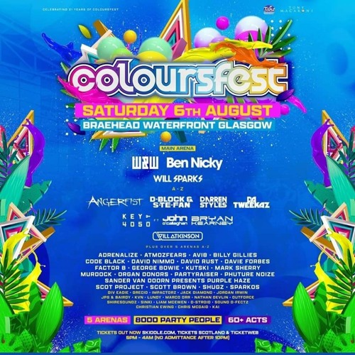 Stream DJ JPS - Coloursfest 2022 Hardstyle Warm Up Mix by Uproar ...