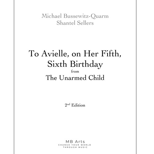 Stream To Avielle, On Her Fifth, Sixth Birthday (Bussewitz-Quarm ...