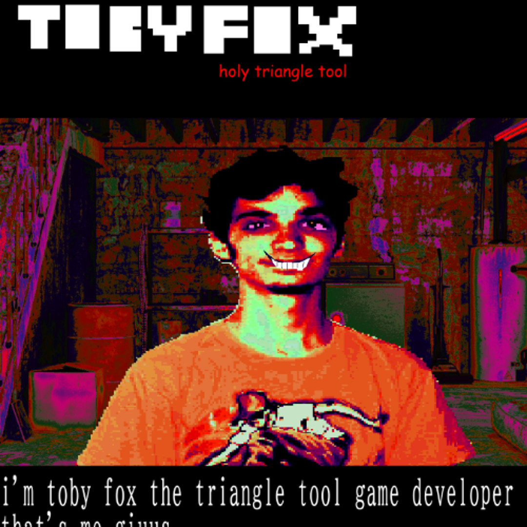 Stream toby fox holy triangel tool -- i'm toby fox the triangle tool ...