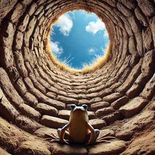 Stream Frog in the well| A Chinese idiom by Travel through Chinese ...