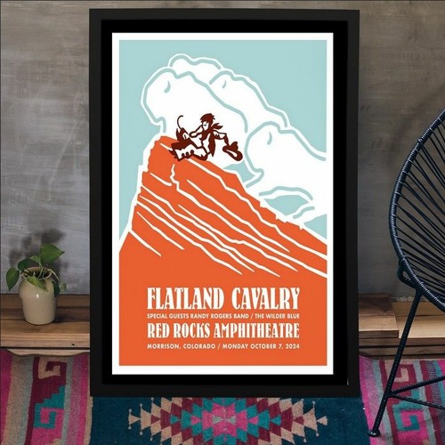 Stream Flatland Cavalry Oct 7 2024 Morrison CO Poster by Hoolatee | Listen online for free on ...